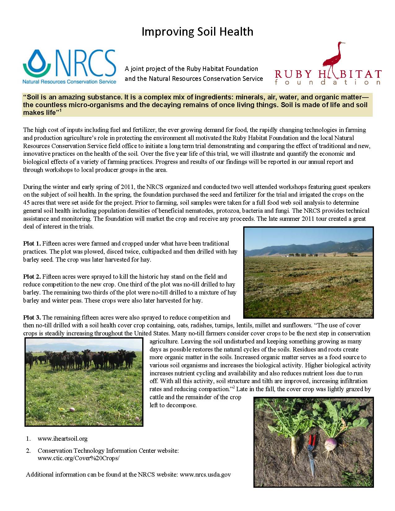 Soil Health Project – Ruby Habitat